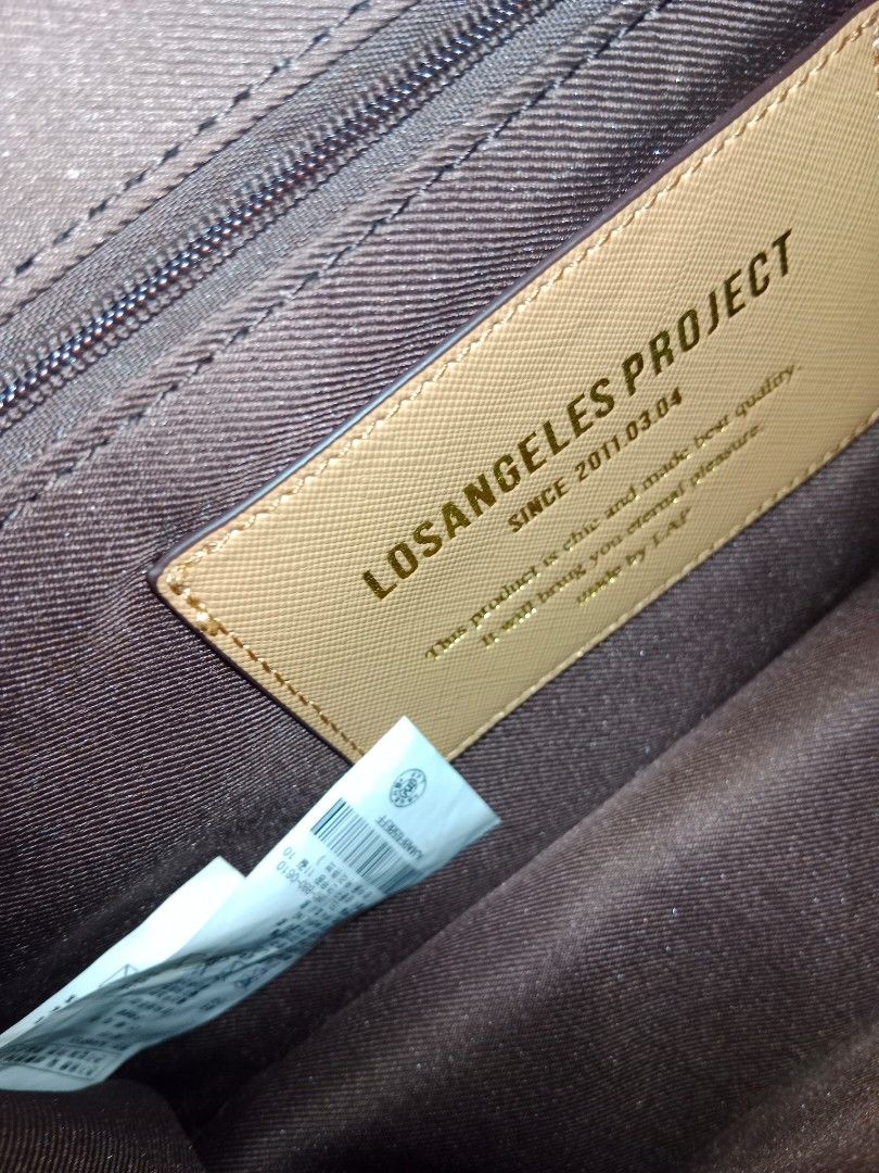Authentic LAP Los Angeles Project MINIMALIST NUDE Saffiano Leather ...