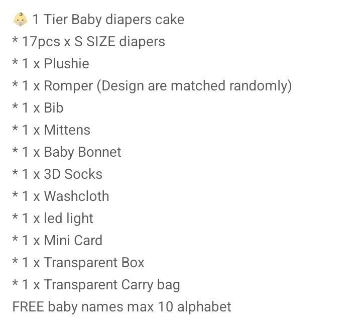 Left 1 - Baby Diaper Hamper with Soft toy and other optional food add ...