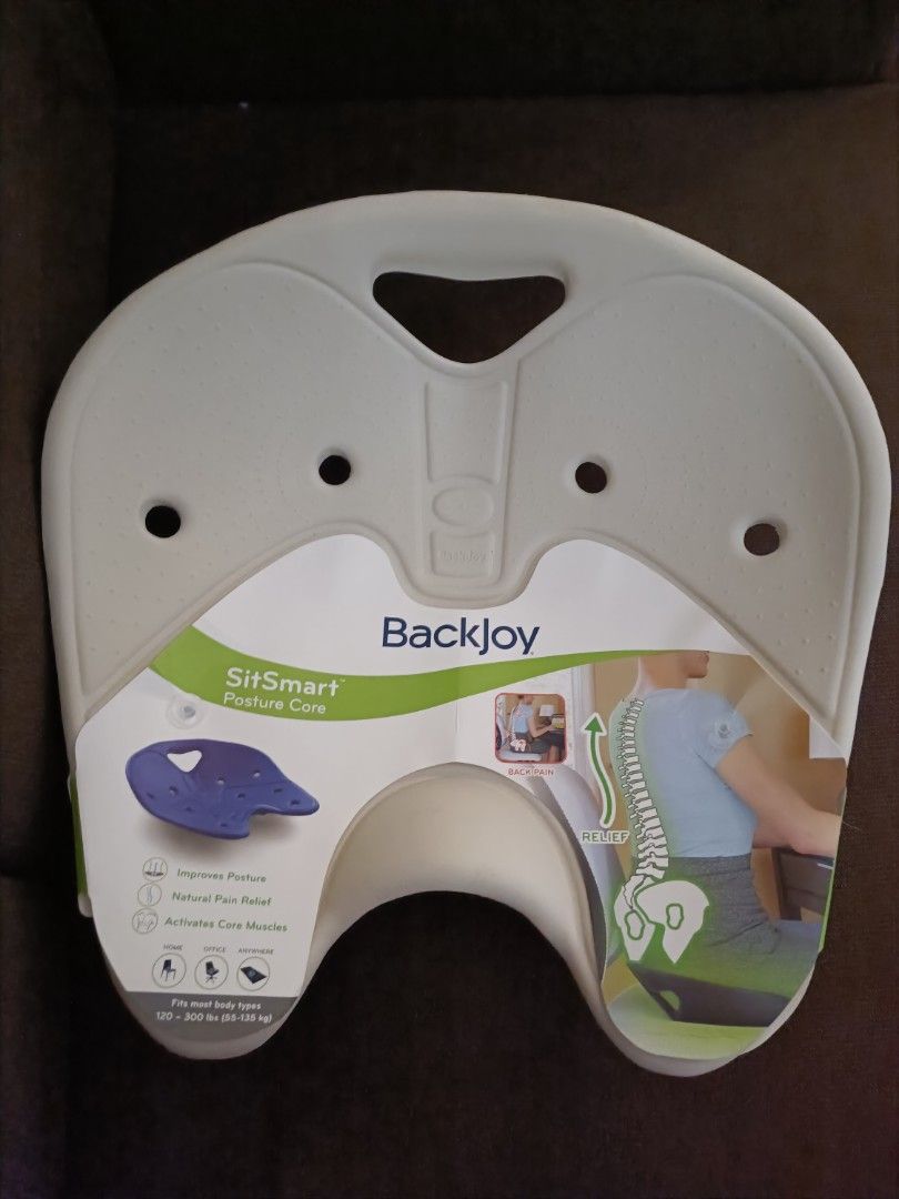 BackJoy (Posture Core Sit - posture corrector), Health & Nutrition, Braces, Support & Protection ...