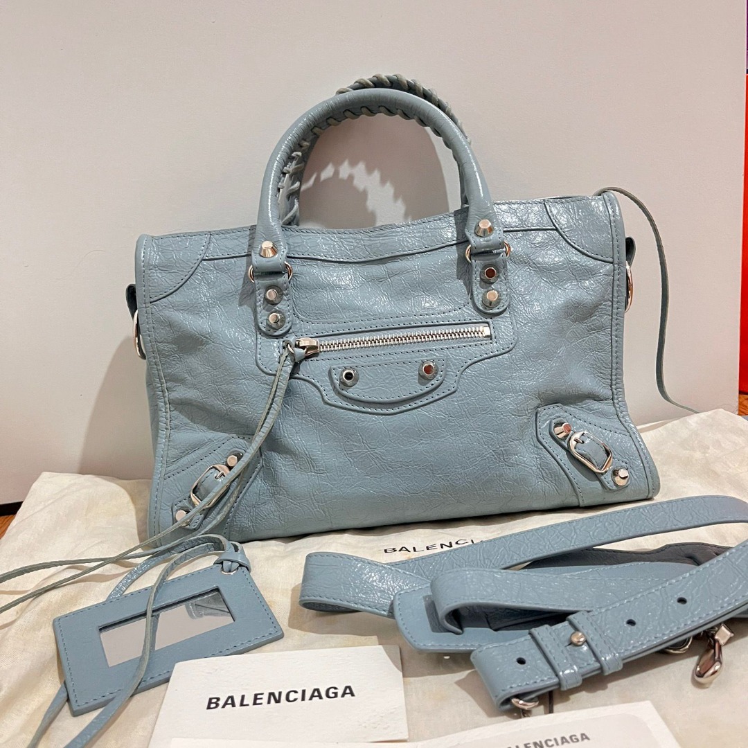 Balenciaga Small city shw 2019 stamp card jepang (kelengkapan seperti ...