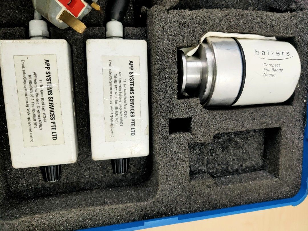 BALZERS Compact Gauge And Controller for sale @ $ 700 each (AAR 2108 ...