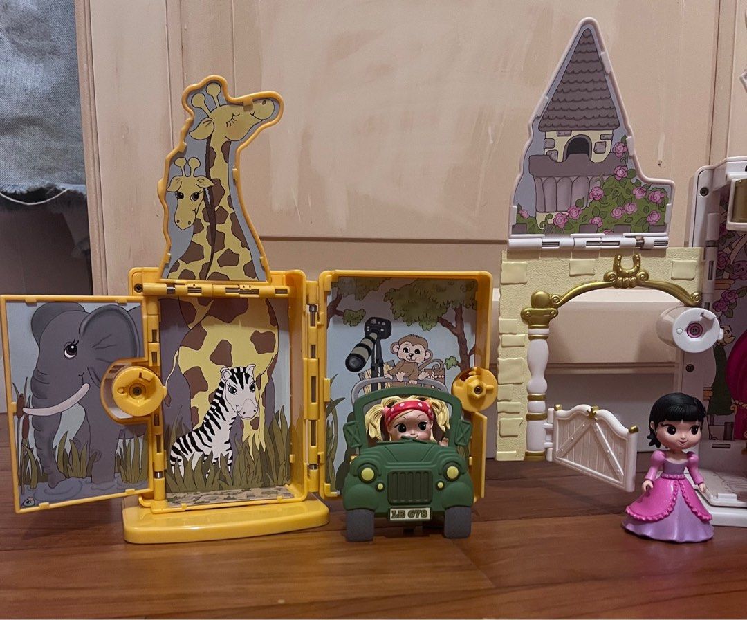 Bandai Keytween princess castel and safari, Hobbies & Toys, Toys ...