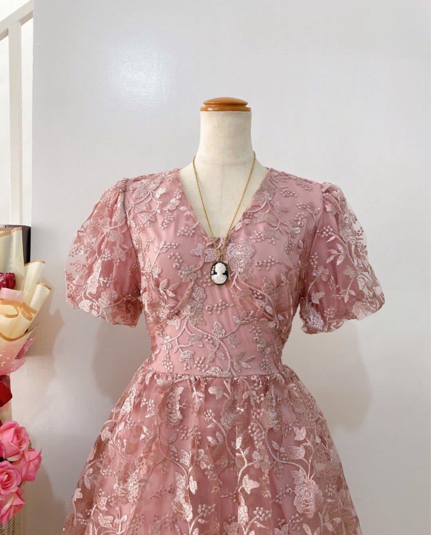 Bangkok Vietnam Midi Maxi Dress Church Dress Pagsamba Dress Sunday ...