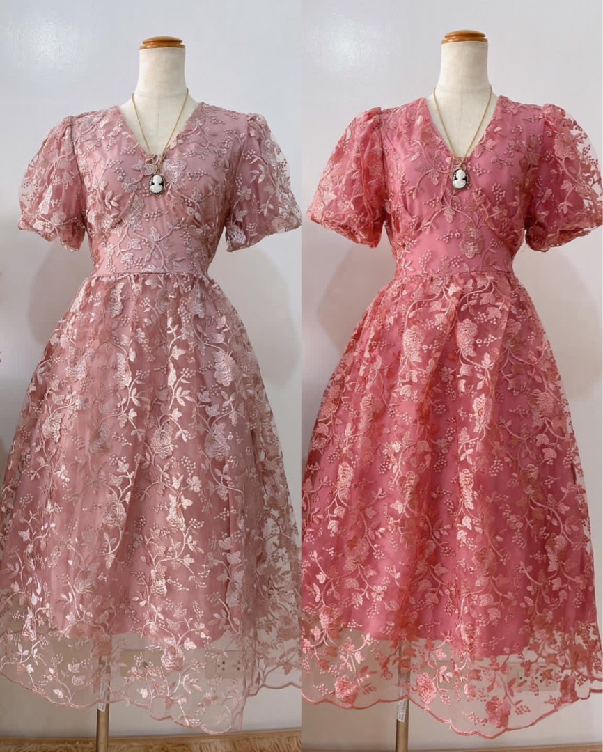 Bangkok Vietnam Midi Maxi Dress Church Dress Pagsamba Dress Sunday ...