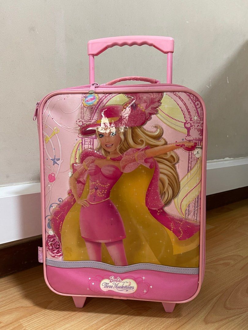 Barbie Luggage Trolley, Hobbies & Toys, Travel, Luggage on Carousell