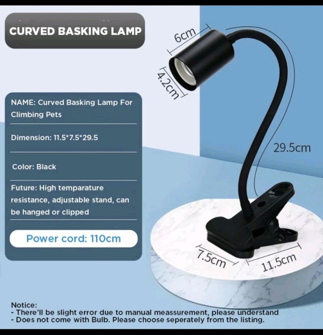 Basking light, Pet Supplies, Homes & Other Pet Accessories on Carousell