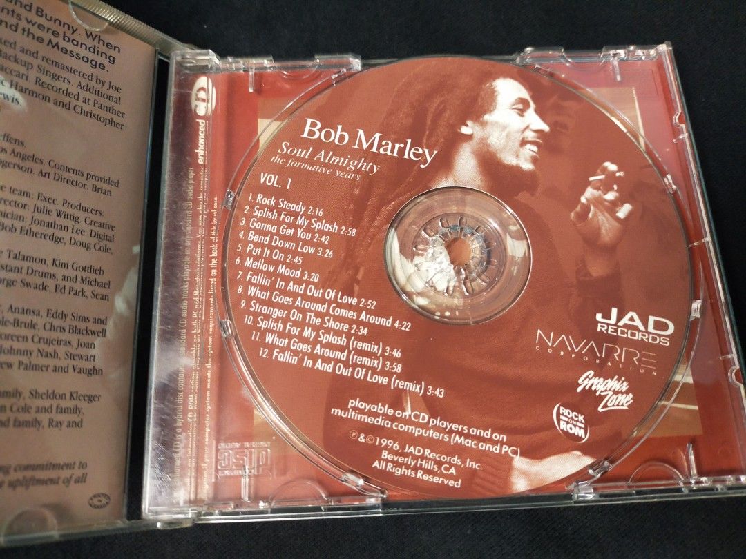 Bob Marley - Soul Almighty the formative years Vol.1, Hobbies & Toys, Music & Media, CDs & DVDs ...