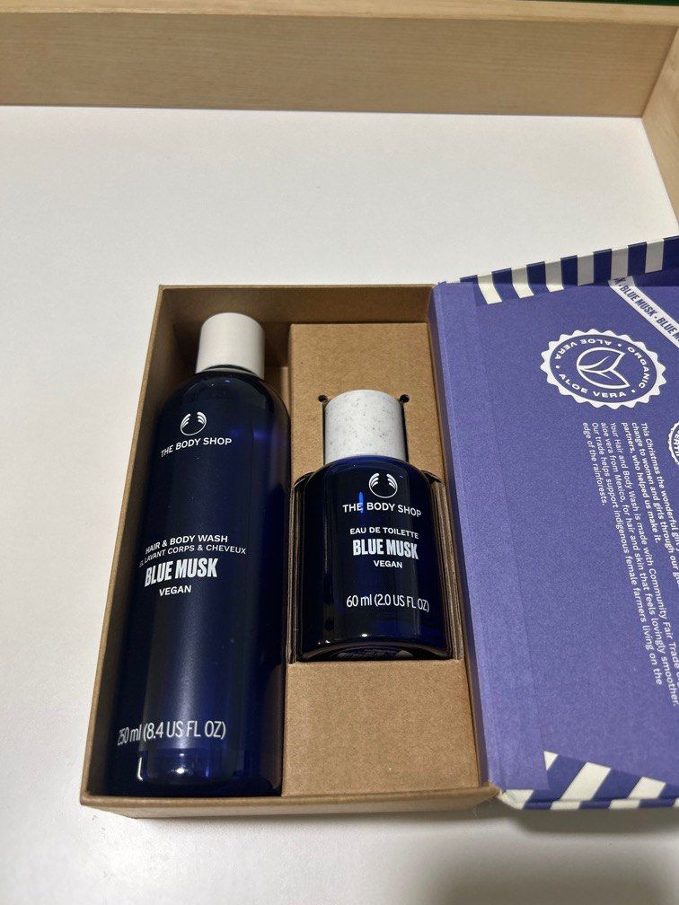 Body shop Blue Musk for men, Beauty & Personal Care, Men's Grooming on ...