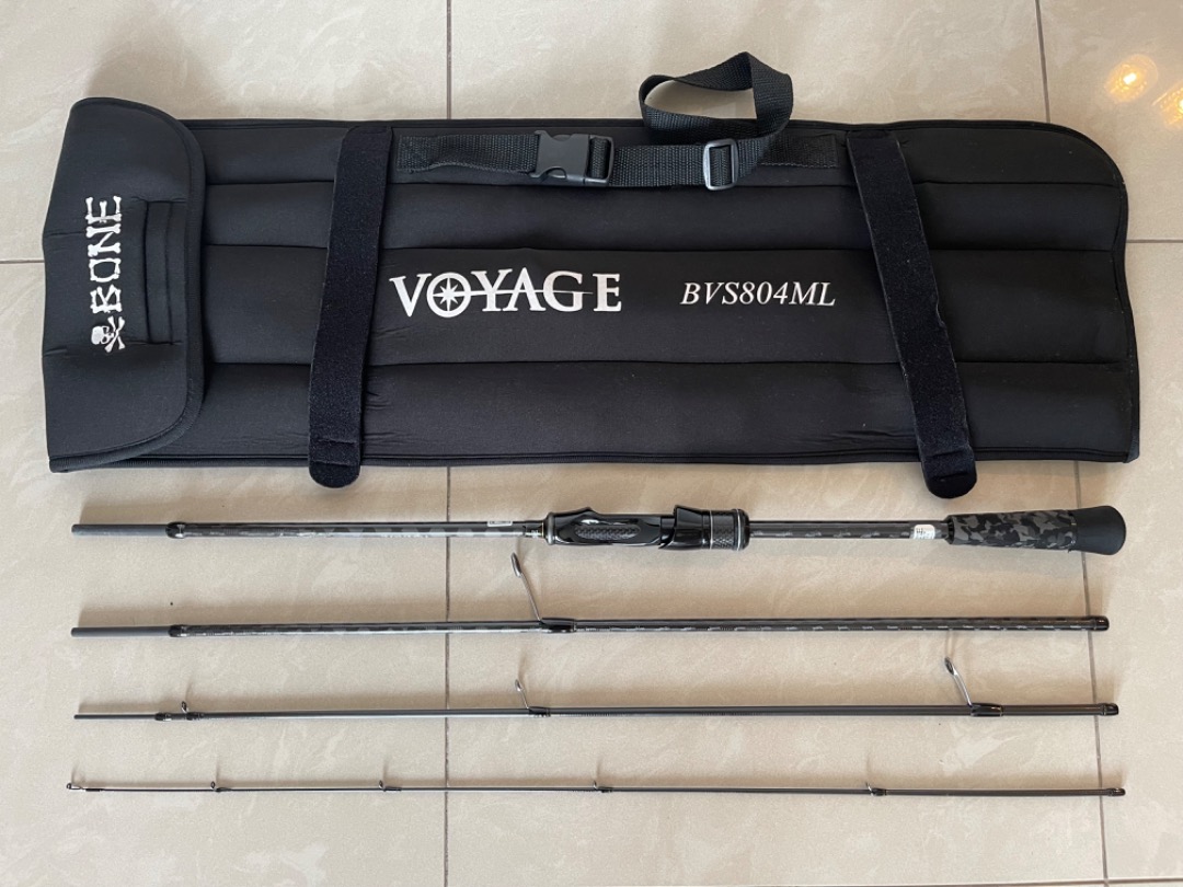 Bone Fishing Rod BVS804ML 4 pieces, Sports Equipment, Fishing on Carousell