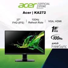 Acer 27 inch FHD IPS 100hz 1ms Gaming Monitor w Warranty, Computers ...
