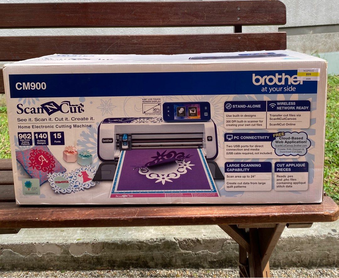 Brother CM900 Scan & Cut Machine, Computers & Tech, Printers, Scanners ...