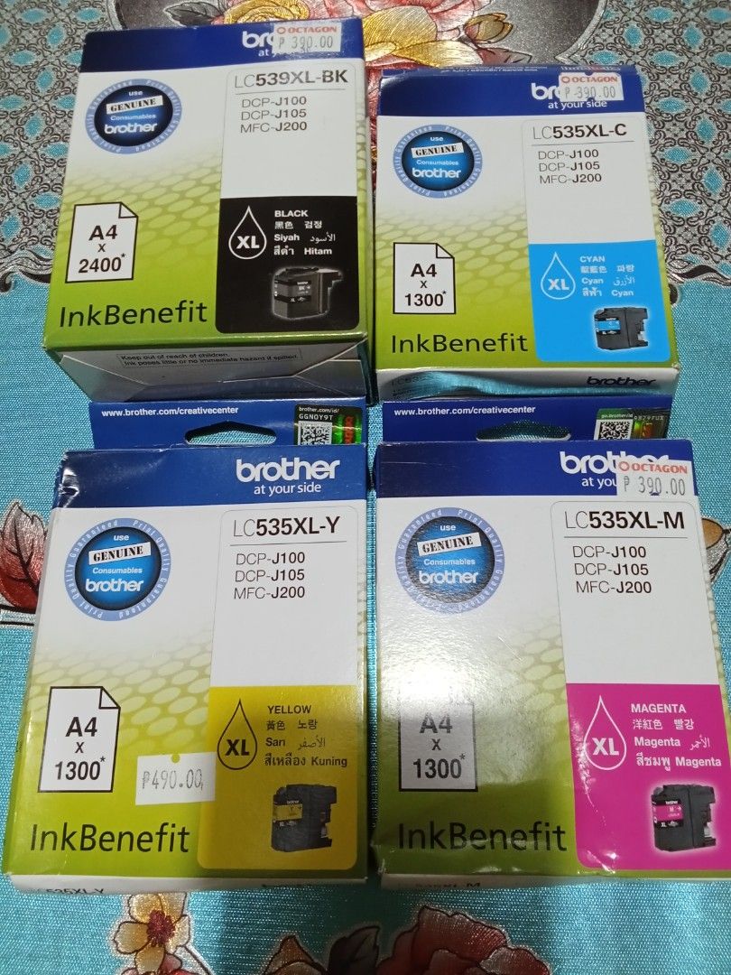 Brother printer inks, Computers & Tech, Parts & Accessories, Other ...
