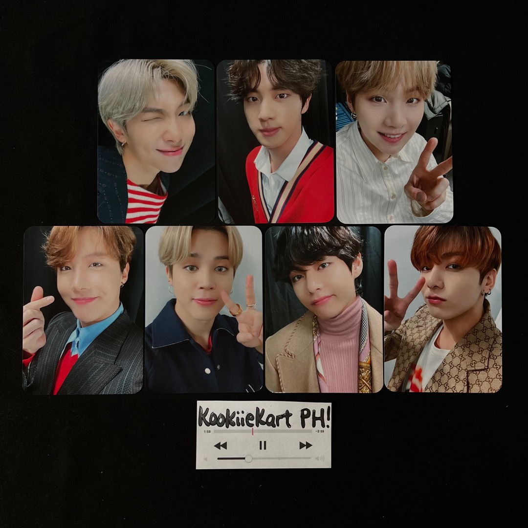 BTS SET Army Bomb Version 4 MOTS SE OT7 Photocard Set RM Namjoon Jin ...