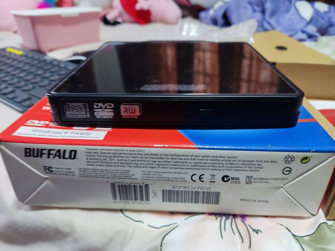 Buffalo Portable DVD, Computers & Tech, Parts & Accessories, Other Accessories on Carousell