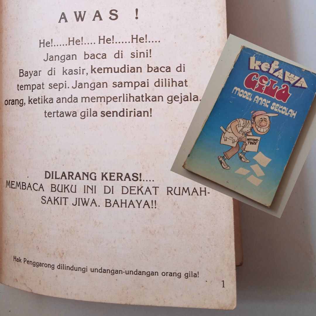 Buku humor anak jadul, Buku & Alat Tulis, Buku di Carousell