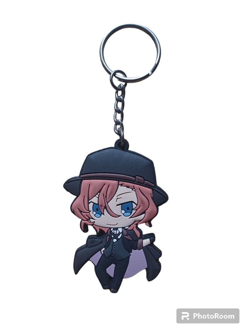 bungo stray dogs chuuya keychain, Hobbies & Toys, Memorabilia ...