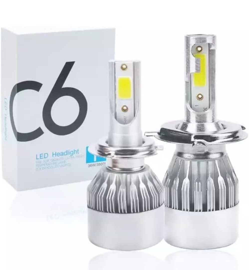 C6 LED Headlight Aftermarket bulbs for car H8/H9/H11, Car Accessories, Electronics & Lights on ...
