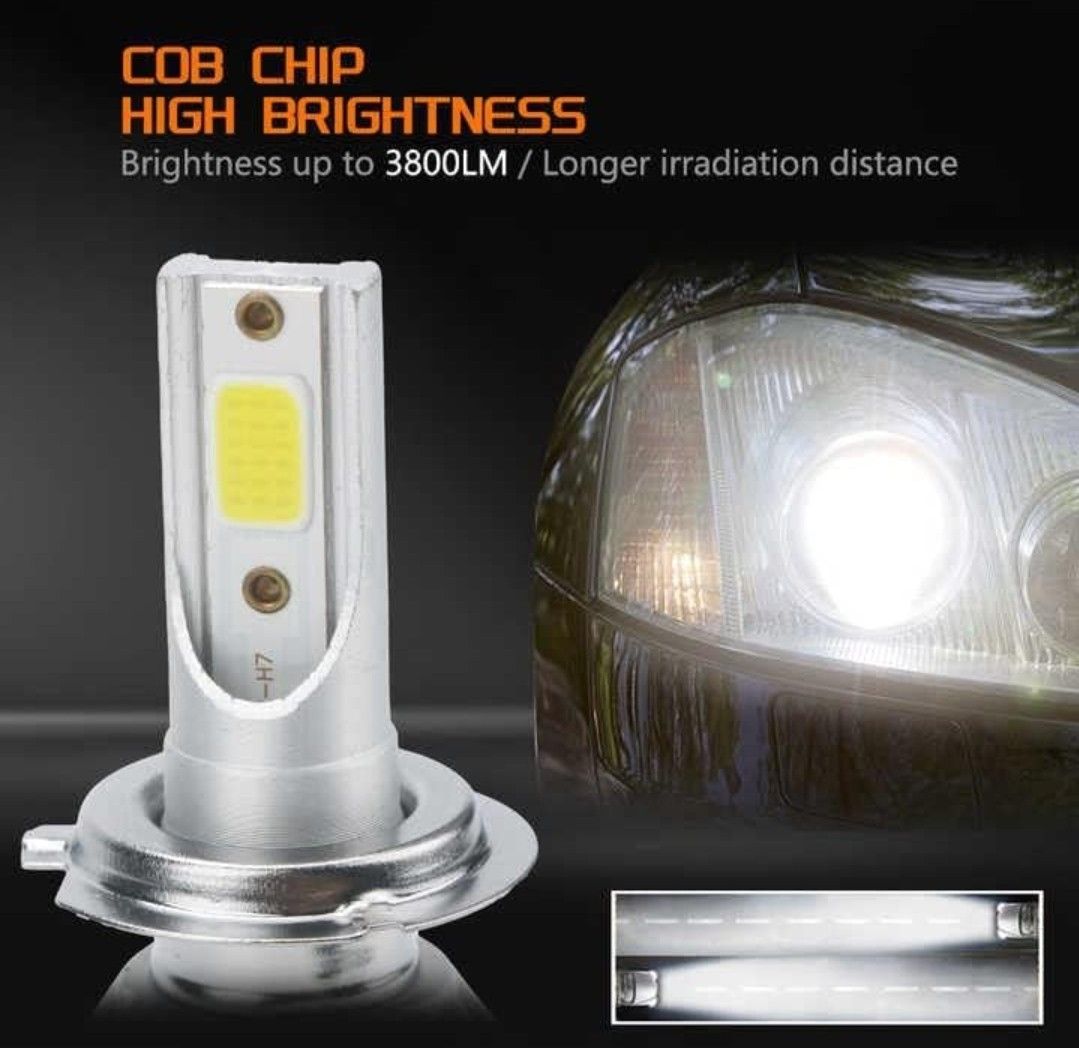 C6 LED Headlight Aftermarket bulbs for car H8/H9/H11, Car Accessories ...