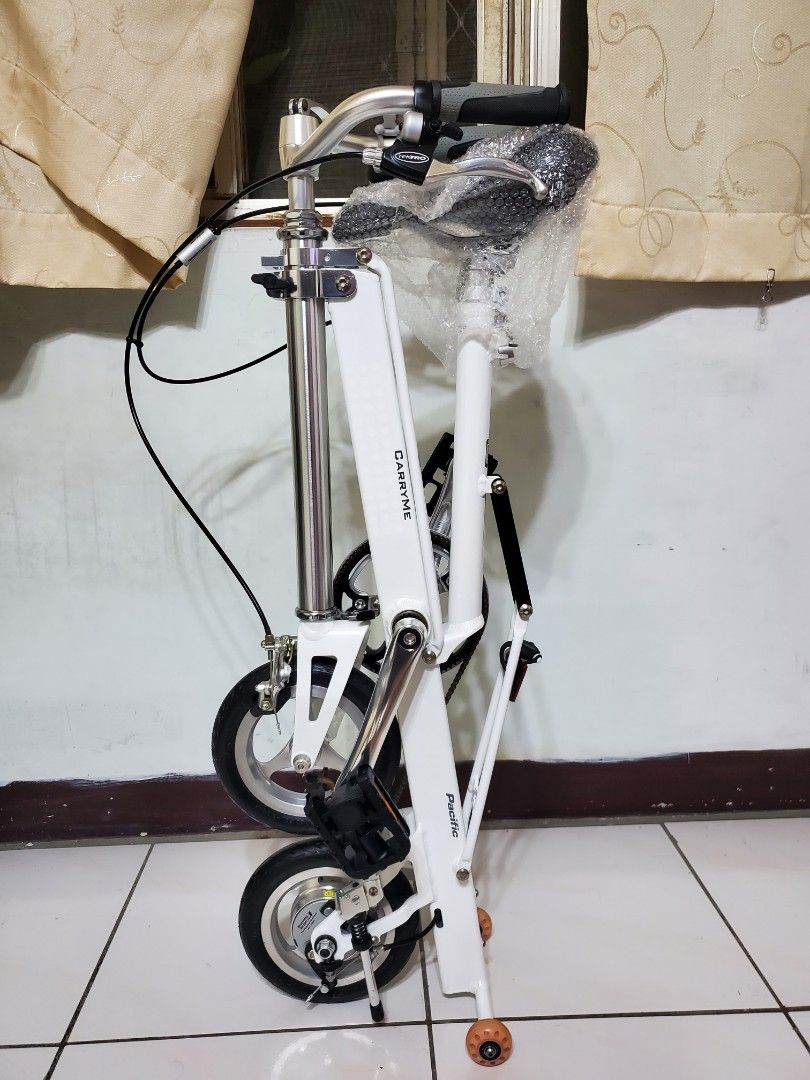Carryme sd 折疊車 小折 海豚手把+後鼓煞, 體育器材, 自行車及配件, 單車在旋轉拍賣