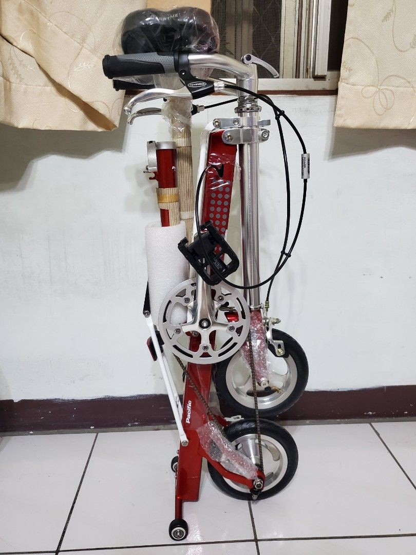 Carryme sd 折疊車 小折 海豚手把+後鼓煞, 體育器材, 自行車及配件, 單車在旋轉拍賣