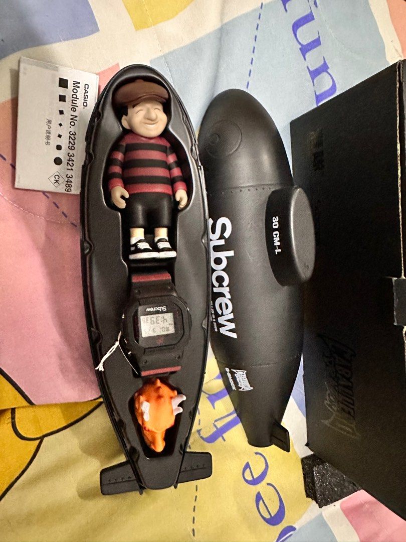 Casio G SHOCK 2020 x "SUBCREW" x "STEVE CABALLERO" Sharkmarine Box set ...