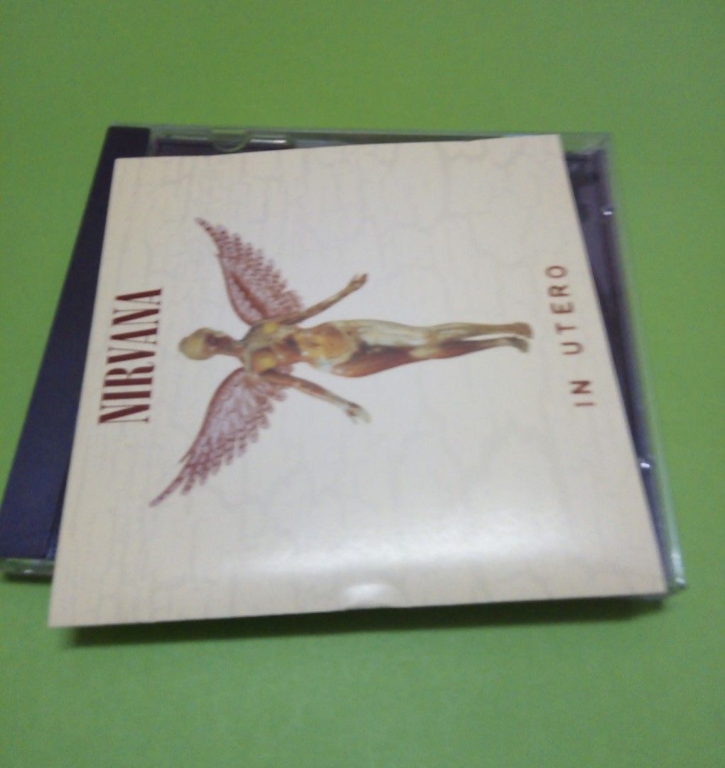 CD NIRVANA : IN UTERO ALBUM (1993) GRUNGE KURT COBAIN FOO FIGHTERS ...