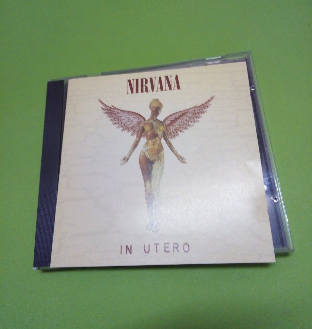 CD NIRVANA : IN UTERO ALBUM (1993) GRUNGE KURT COBAIN FOO FIGHTERS ...