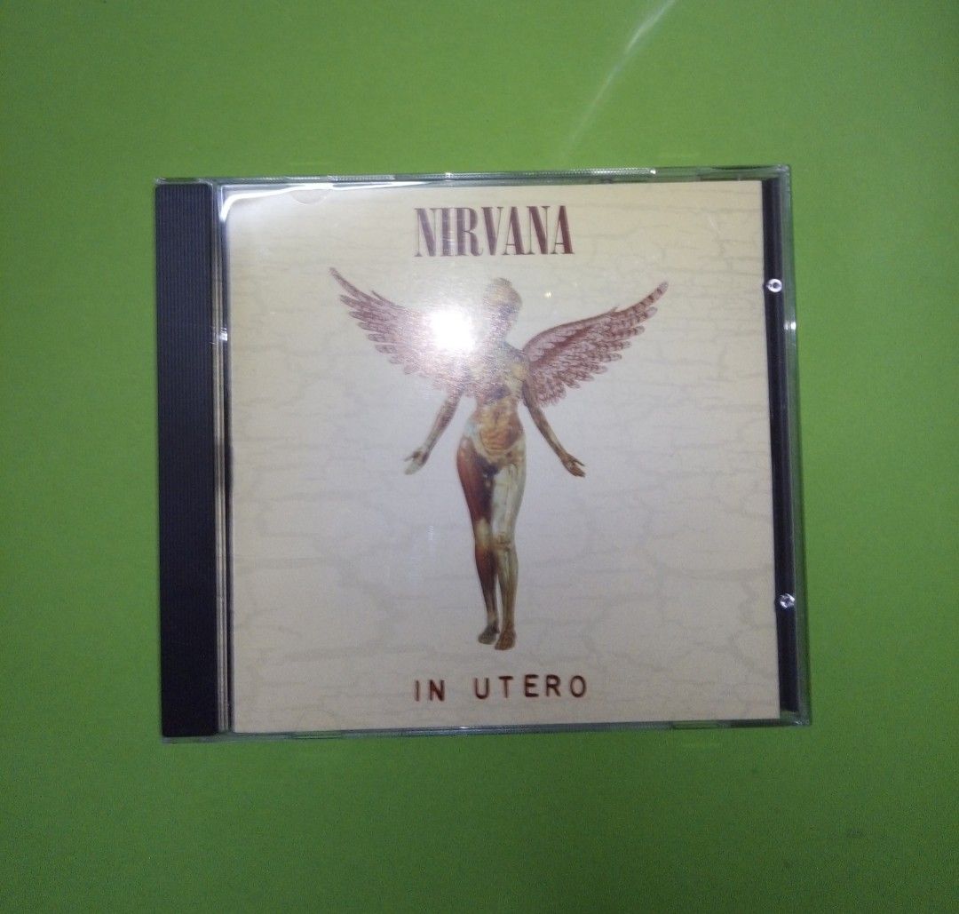 CD NIRVANA : IN UTERO ALBUM (1993) GRUNGE KURT COBAIN FOO FIGHTERS ...