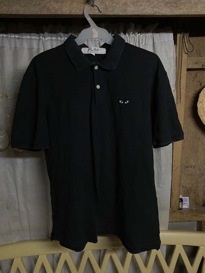 Cdg play polo shirt, Men's Fashion, Tops & Sets, Tshirts & Polo Shirts ...
