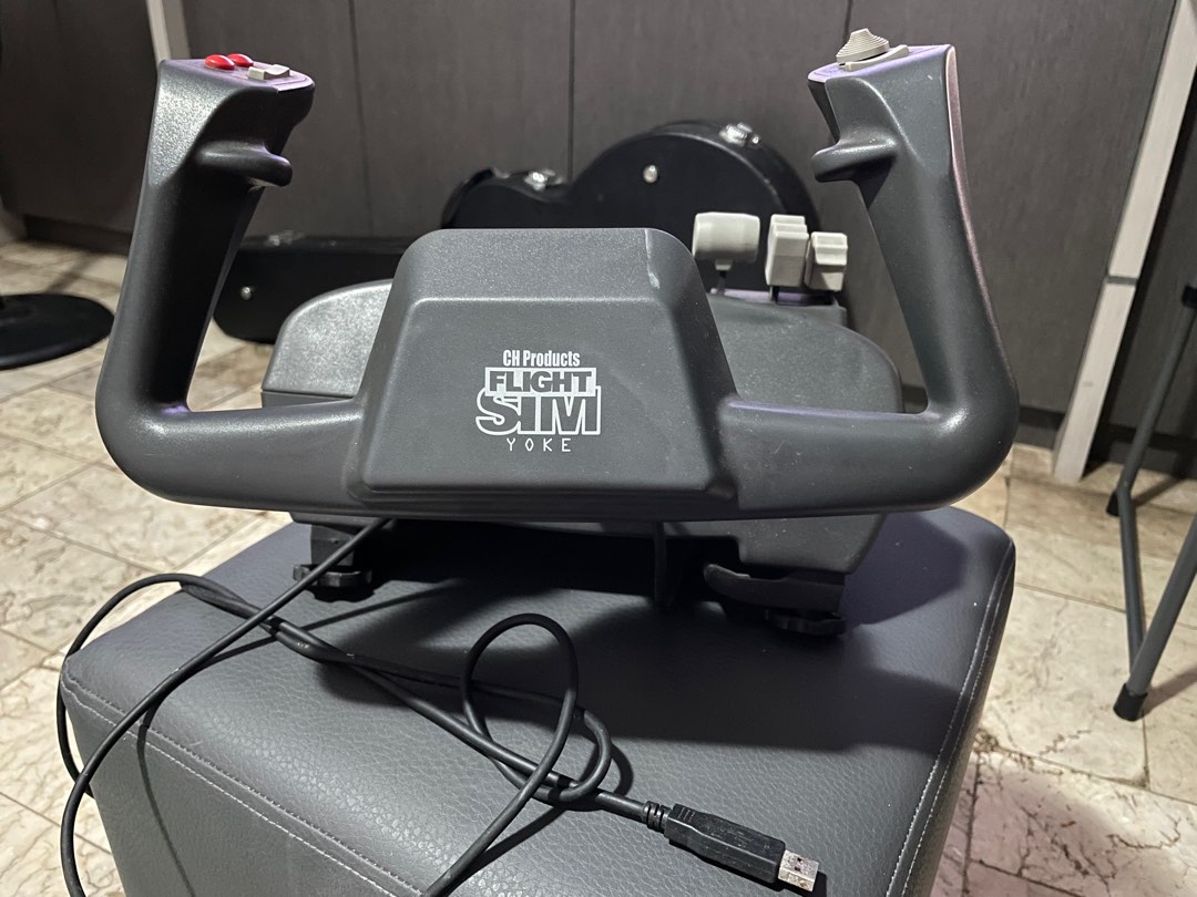 CH PRODUCTS flight sim yoke, Video Gaming, Video Game Consoles, Others ...