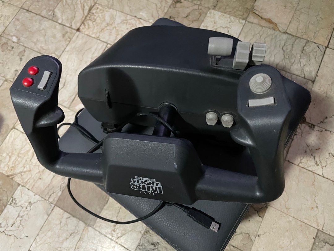 CH PRODUCTS flight sim yoke, Video Gaming, Video Game Consoles, Others ...