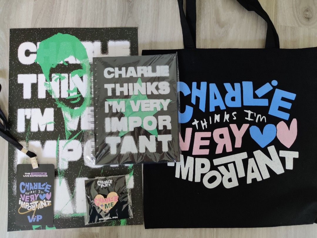 Charlie Puth VIP Merchandise, Hobbies & Toys, Memorabilia ...