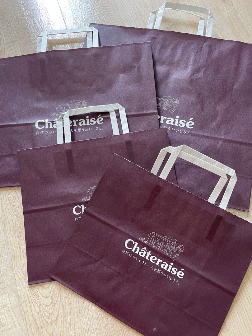 CHATERAISE PAPER BAG, Women's Fashion, Jewelry & Organisers, Accessory ...