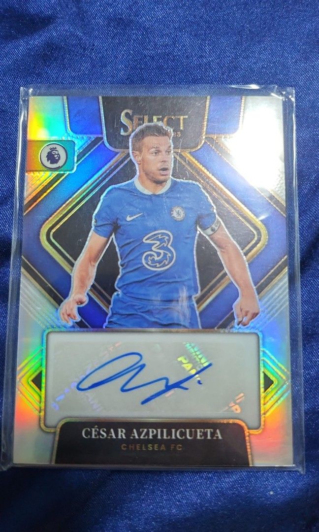 Chelsea Player Autograph Card, Hobbies & Toys, Memorabilia ...