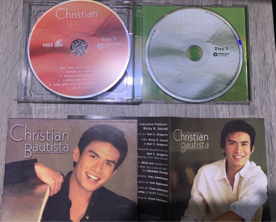 Christian Bautista Cd DVD debut album OPM, Hobbies & Toys, Music & Media, CDs & DVDs on Carousell