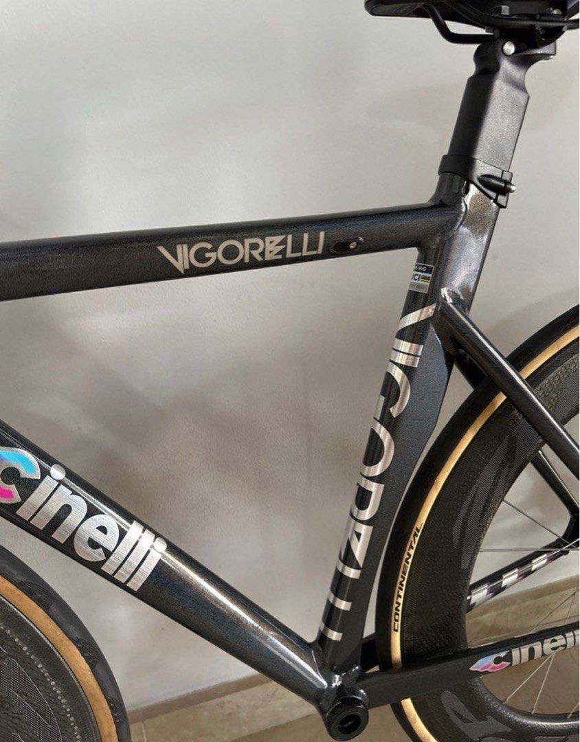 Cinelli Vigorelli Raindow fixie track fixed gear frameset 2022, Sports ...