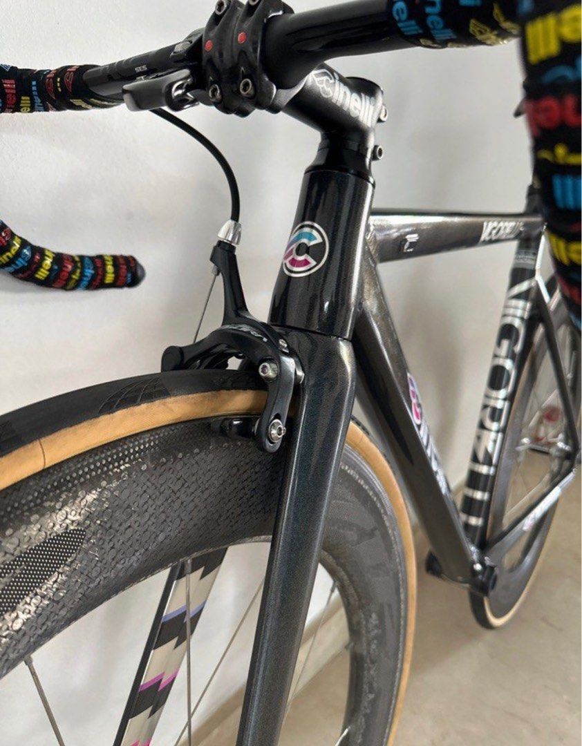 Cinelli Vigorelli Raindow fixie track fixed gear frameset 2022, Sports ...