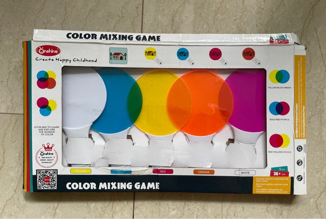 Colour Mixing Game, Babies & Kids, Infant Playtime on Carousell