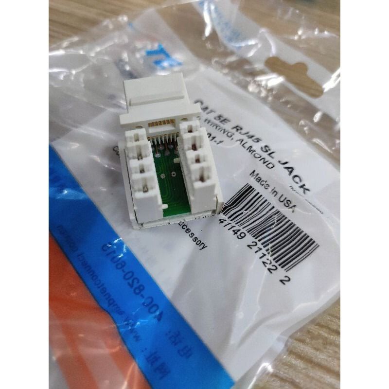 Commscope Cat5e IO Jack Keystone Jack, Computers & Tech, Office ...