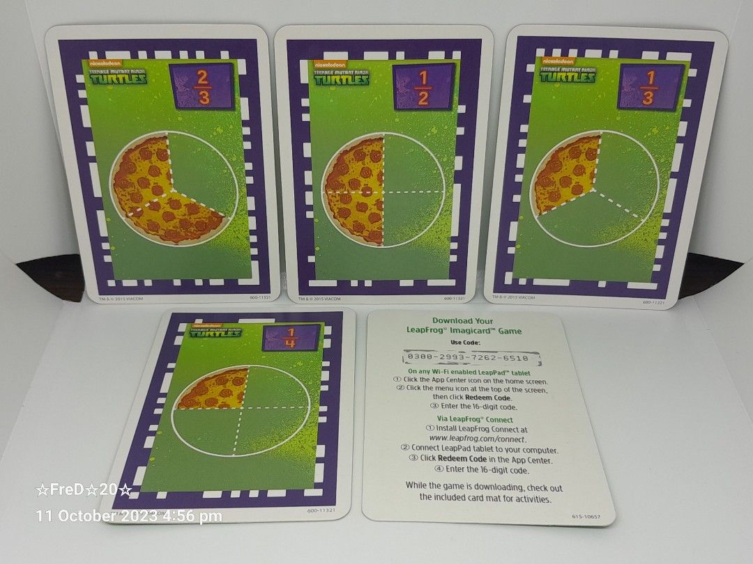 Complete 2015 Nickelodeon X LeapFrog Teenage Mutant Ninja Turtles Imagi ...