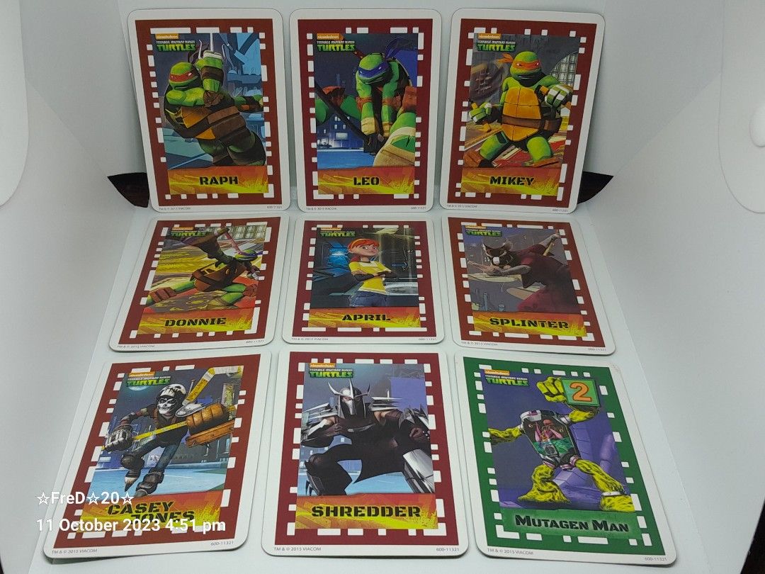 Complete 2015 Nickelodeon X LeapFrog Teenage Mutant Ninja Turtles Imagi ...