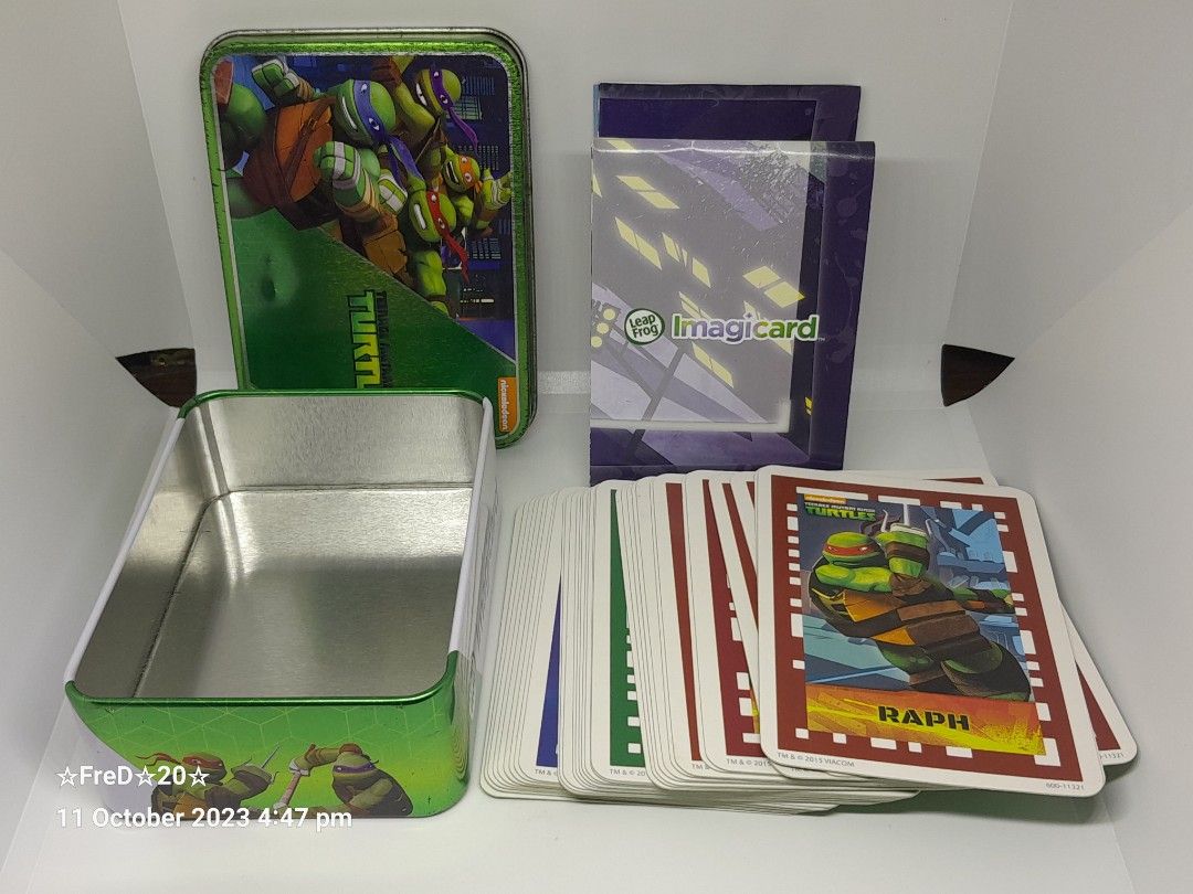 Complete 2015 Nickelodeon X LeapFrog Teenage Mutant Ninja Turtles Imagi ...