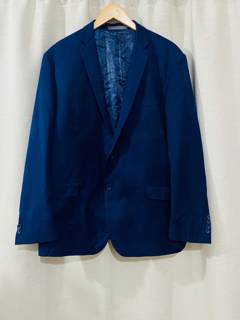 Creative Bespoke Design Blue Coat, Men's Fashion, Coats, Jackets and ...