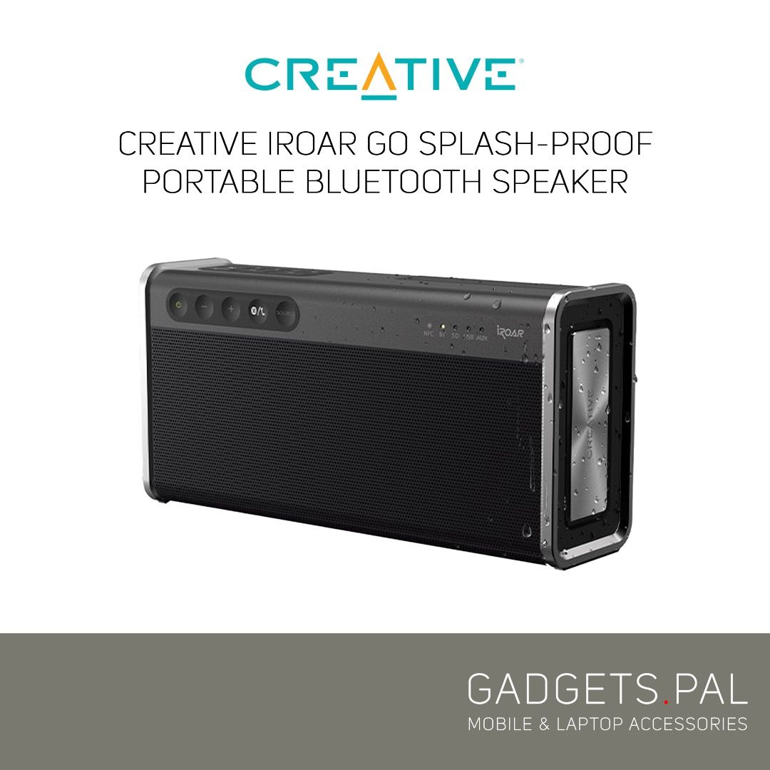 CREATIVE iRoar GO Portable Bluetooth Speaker, Audio, Soundbars ...