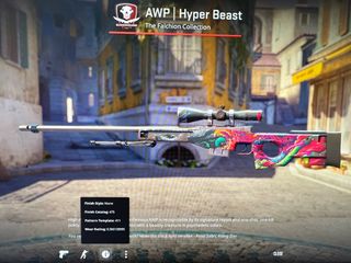 CSGO/CS2 M4A1 Hyper Beast / Battle-scarred, Video Gaming, Video Games ...