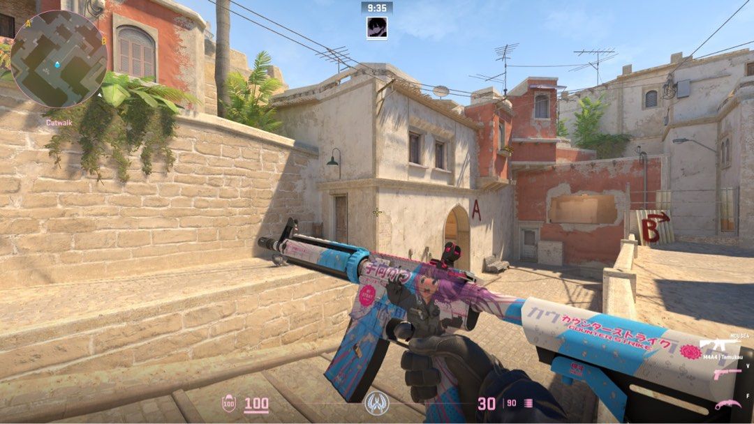 CSGO CS2 M4A4 | Temukau MW, Hobbies & Toys, Toys & Games on Carousell