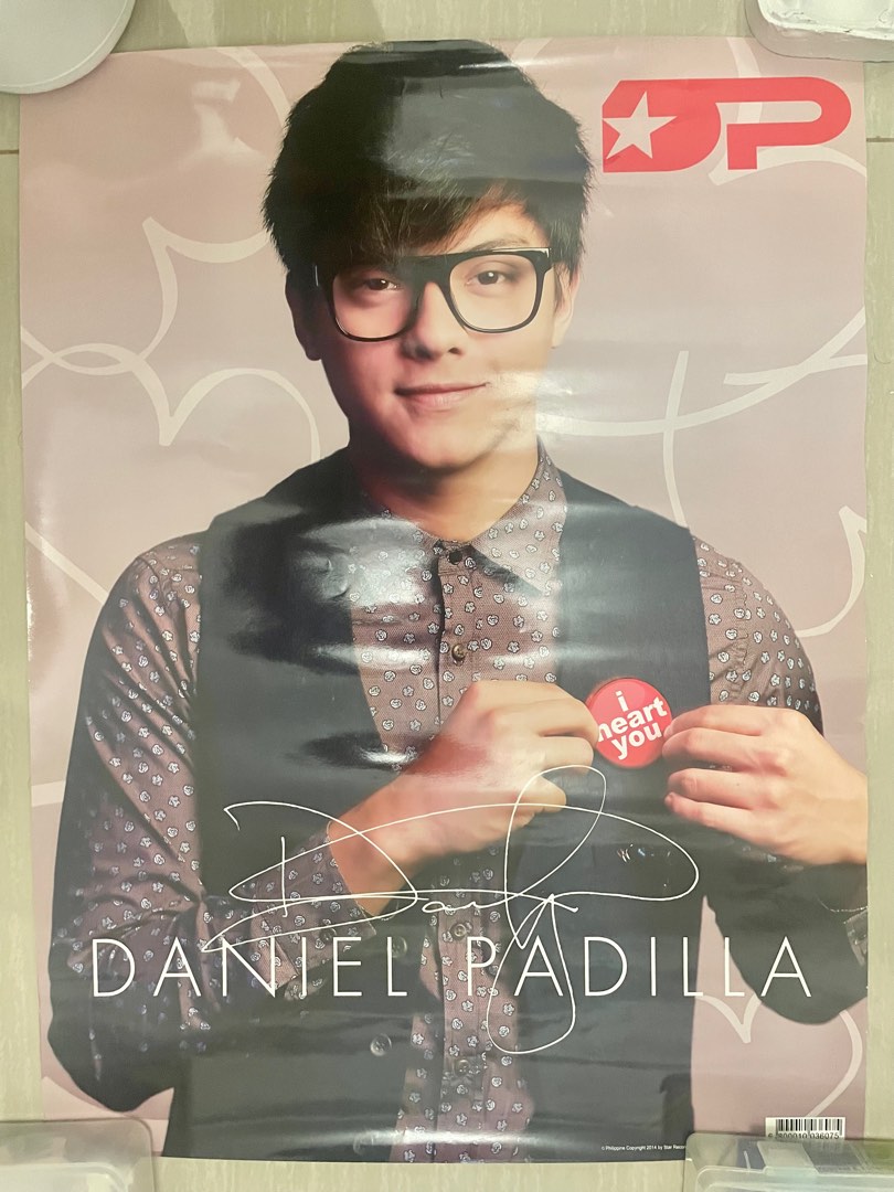 Daniel Padilla Official Posters, Hobbies & Toys, Memorabilia ...