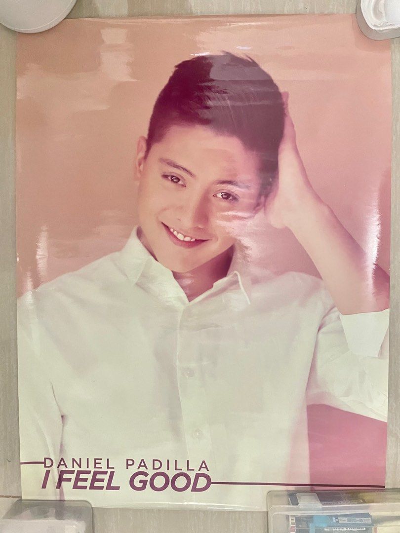 Daniel Padilla Official Poster (I Feel Good), Hobbies & Toys ...