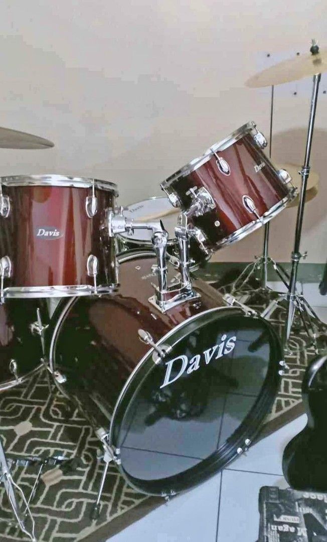 Davis Drum Set, Hobbies & Toys, Music & Media, Musical Instruments on ...