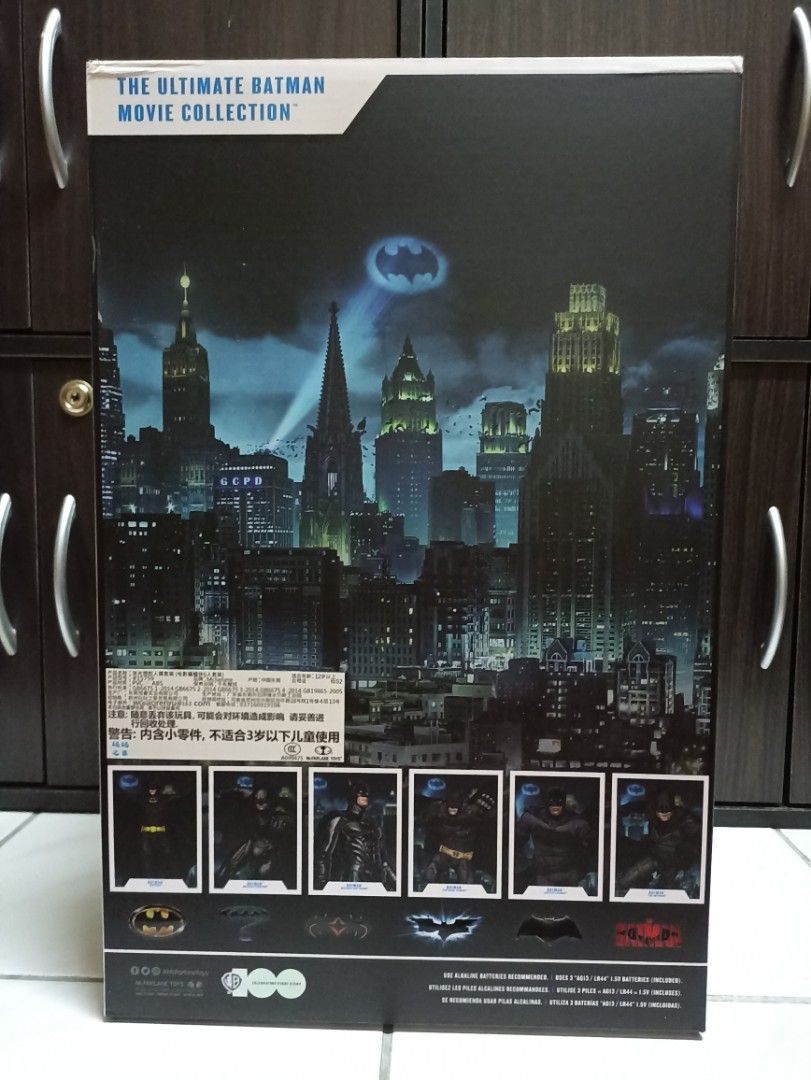 Dc multiverse the ultimate batman movie collection 6 pack figures ...